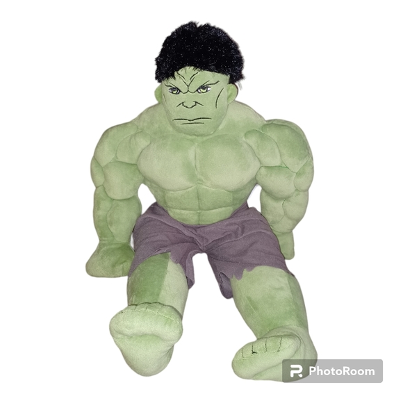 Marvel | Toys | Large Marvel Avengers Incredible Hulk Plush Jay Franco ...
